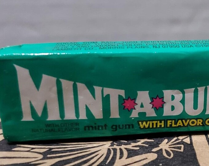 Vintage 1995 Mint*a*burst Chewing Gum in Original Wrapper Unopened 5 ...