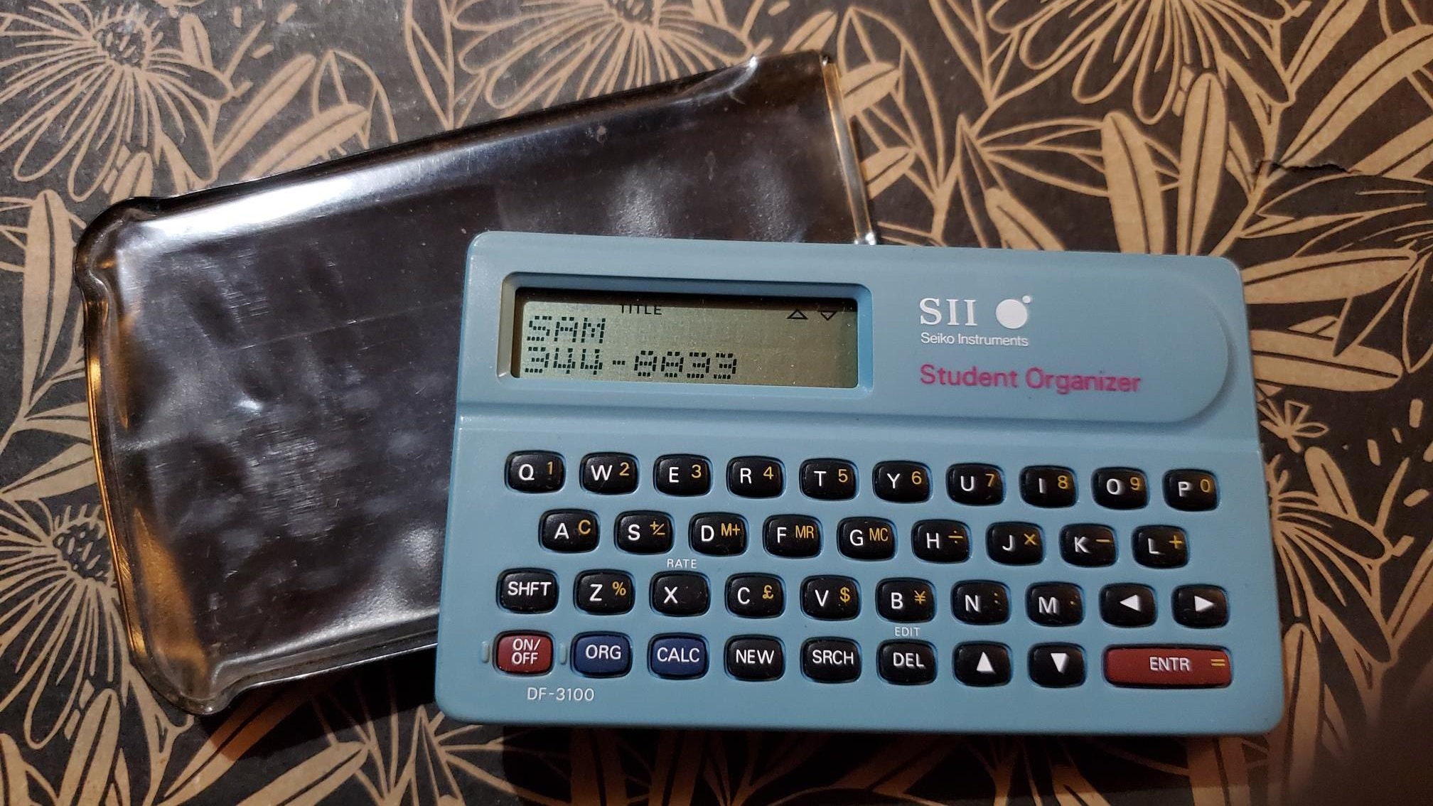 Retro 90's Sii Seiko Instruments Student Organizer Df-3100 - Etsy