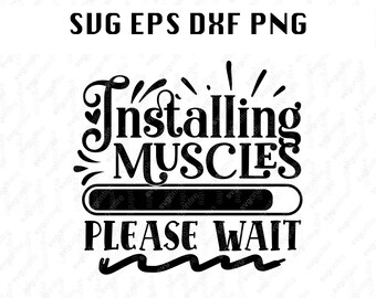 Installing Muscles Svg Files - Etsy