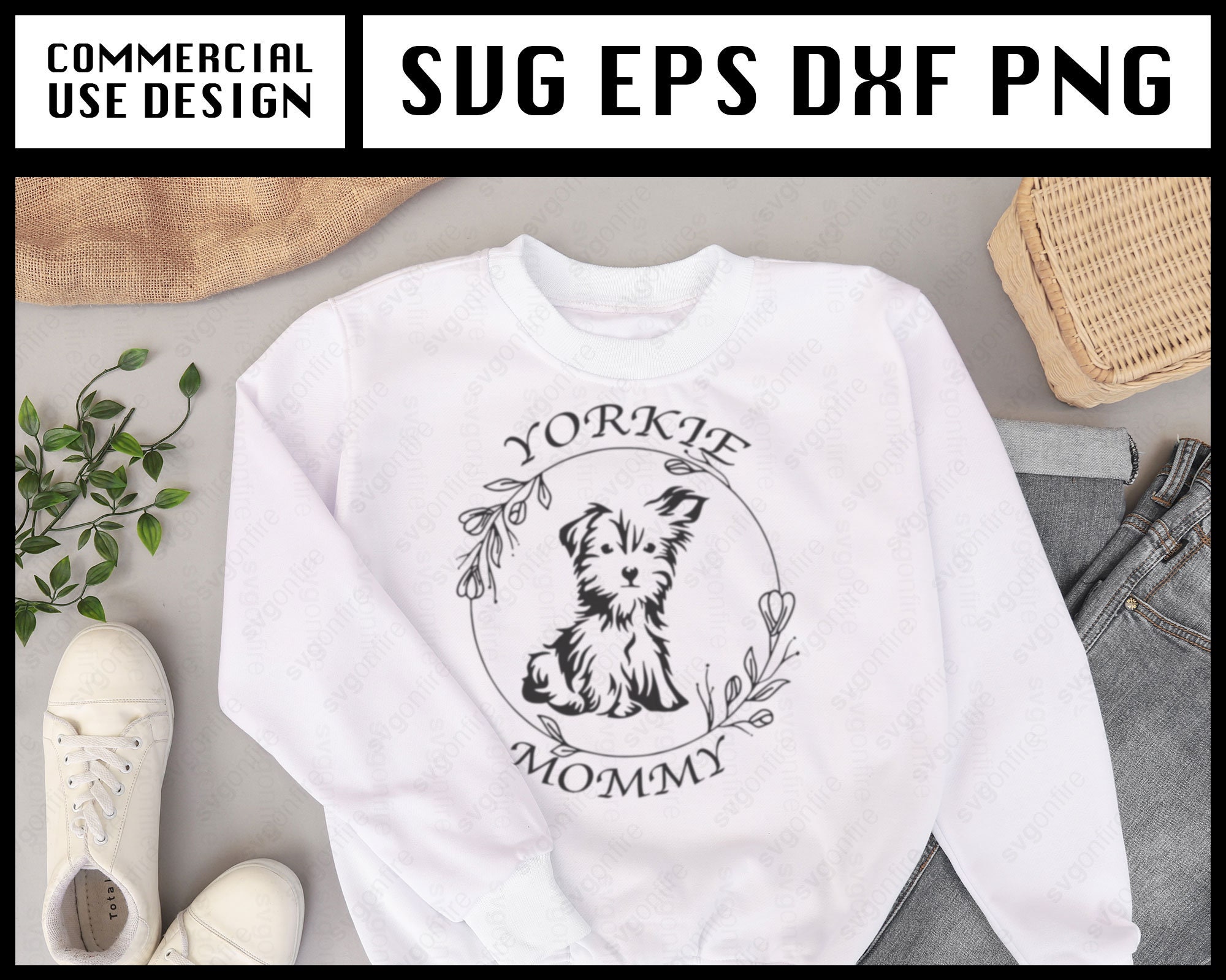 Yorkie Mommy SVG Yorkie Mama SVG Yorkie Mom Digital File - Etsy