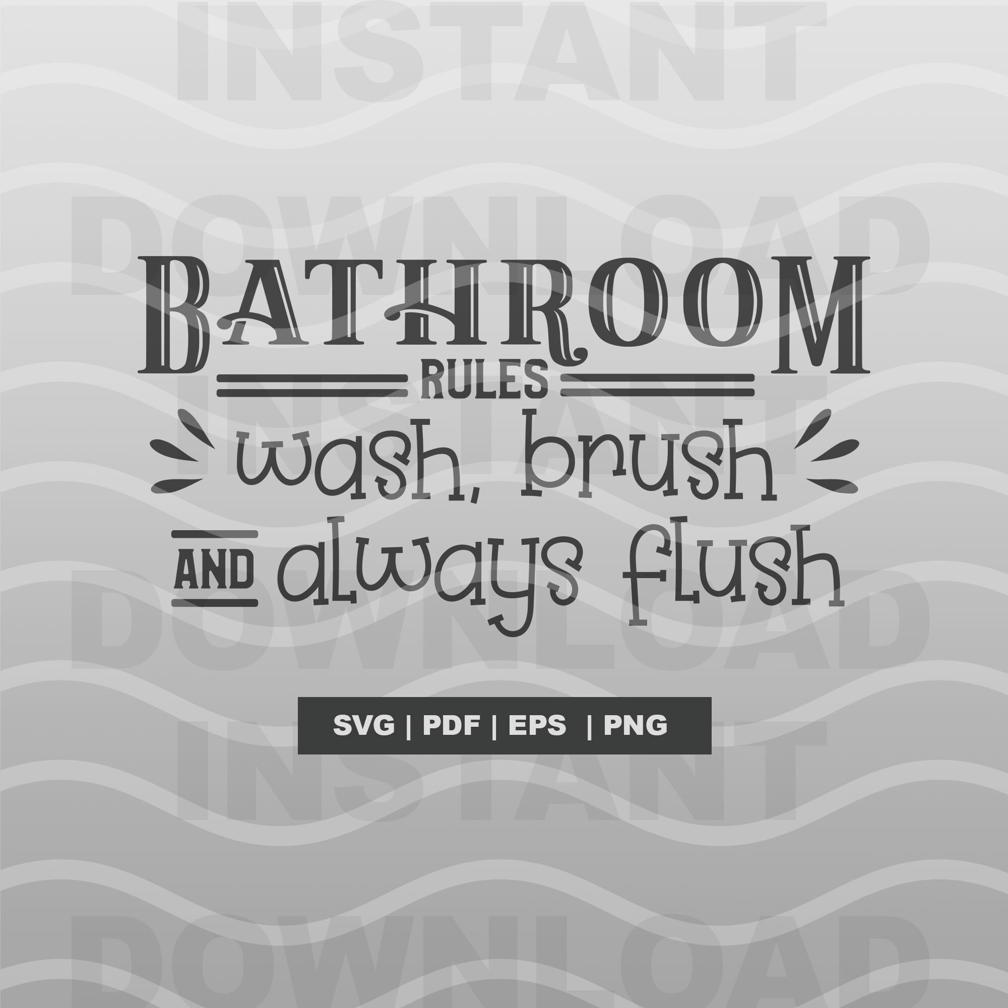 Rest Room SVG Use the Restroom Silhouette Funny Toilet - Etsy