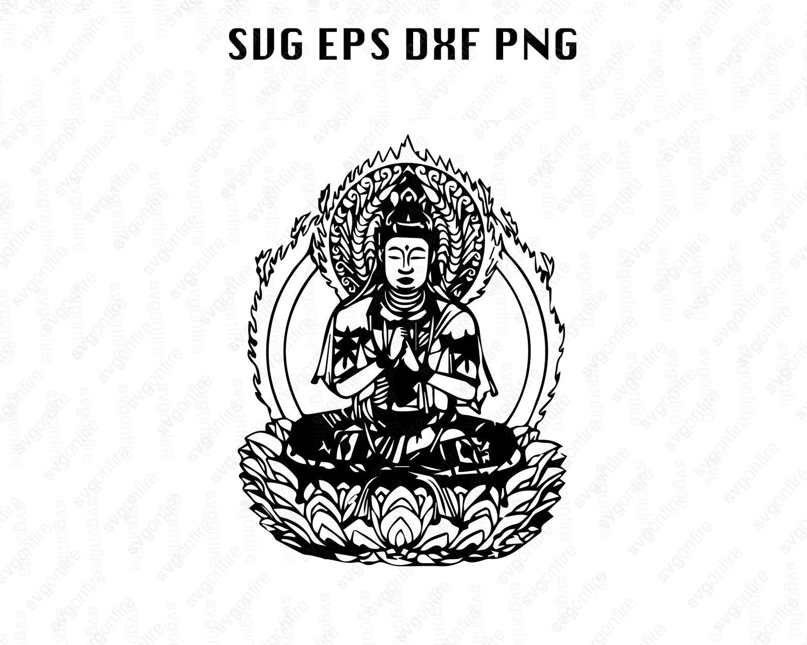 Buddha SVG Bundle Buddha Clipart Eps Dxf Png - Etsy Singapore