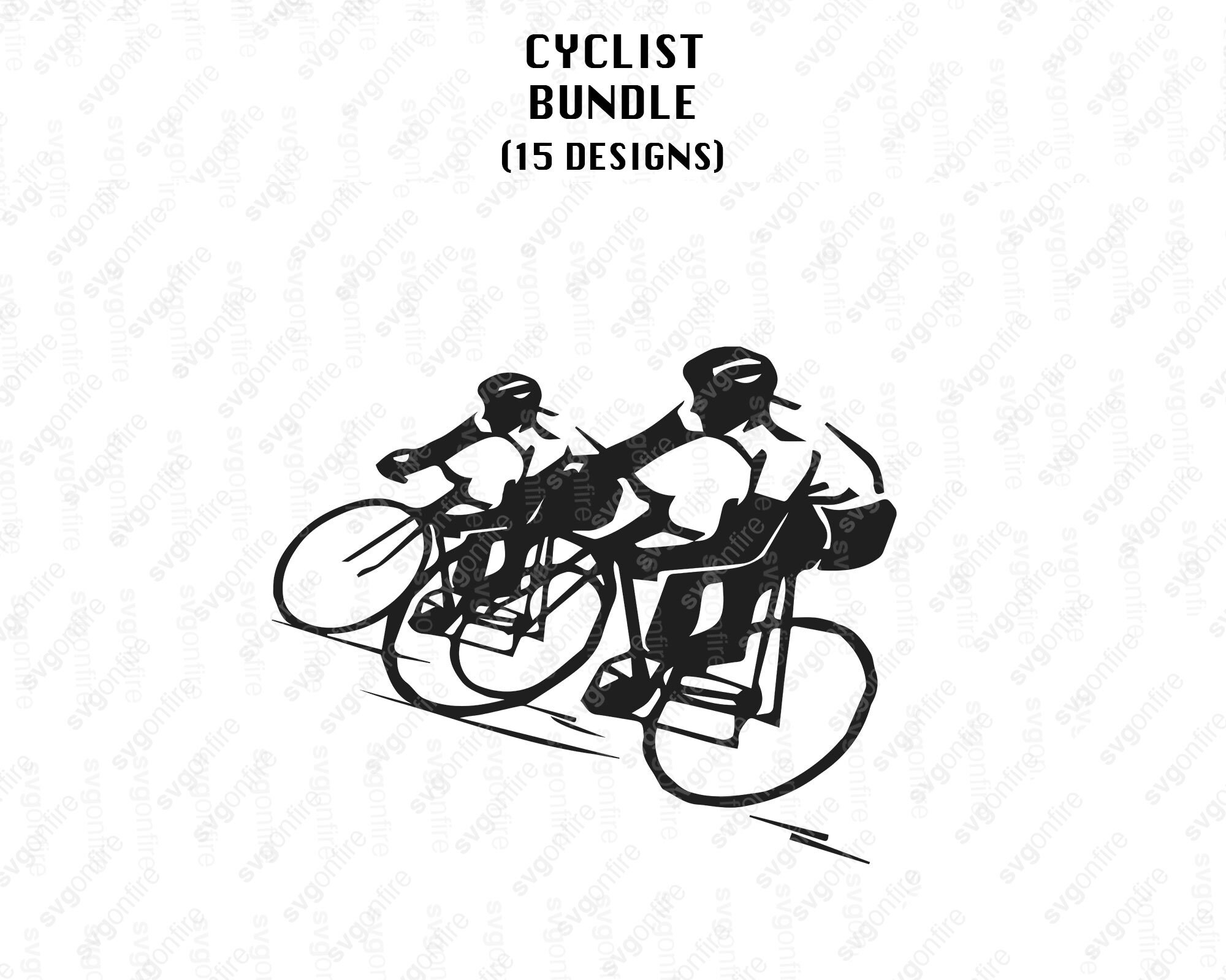 Cyclist Elements SVG Bundle Biking SVG File for Cricut Eps - Etsy UK