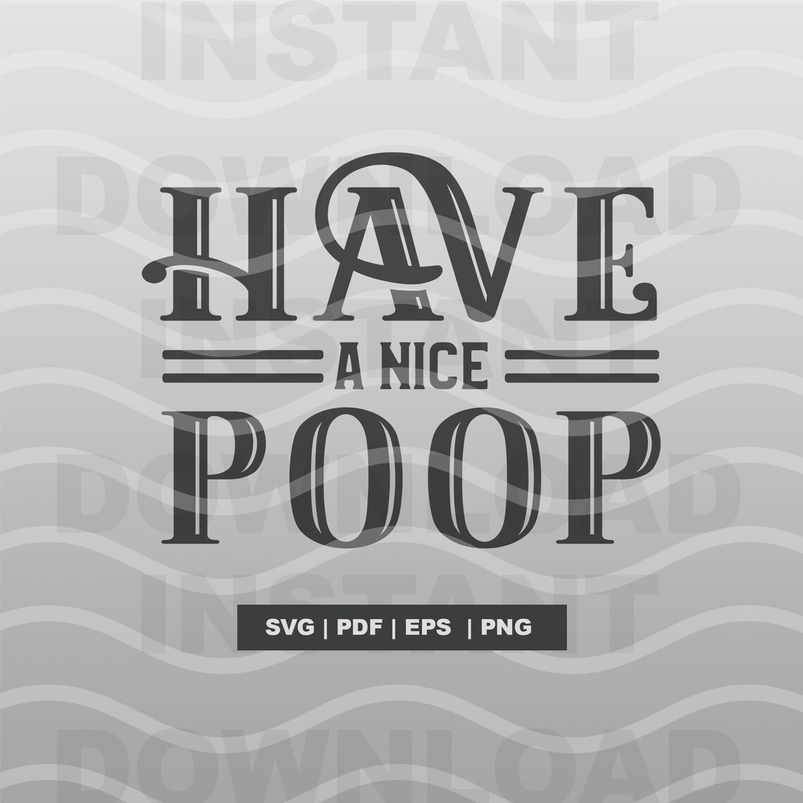 Funny Toilet SVG Rest Room Use the Restroom Silhouette - Etsy