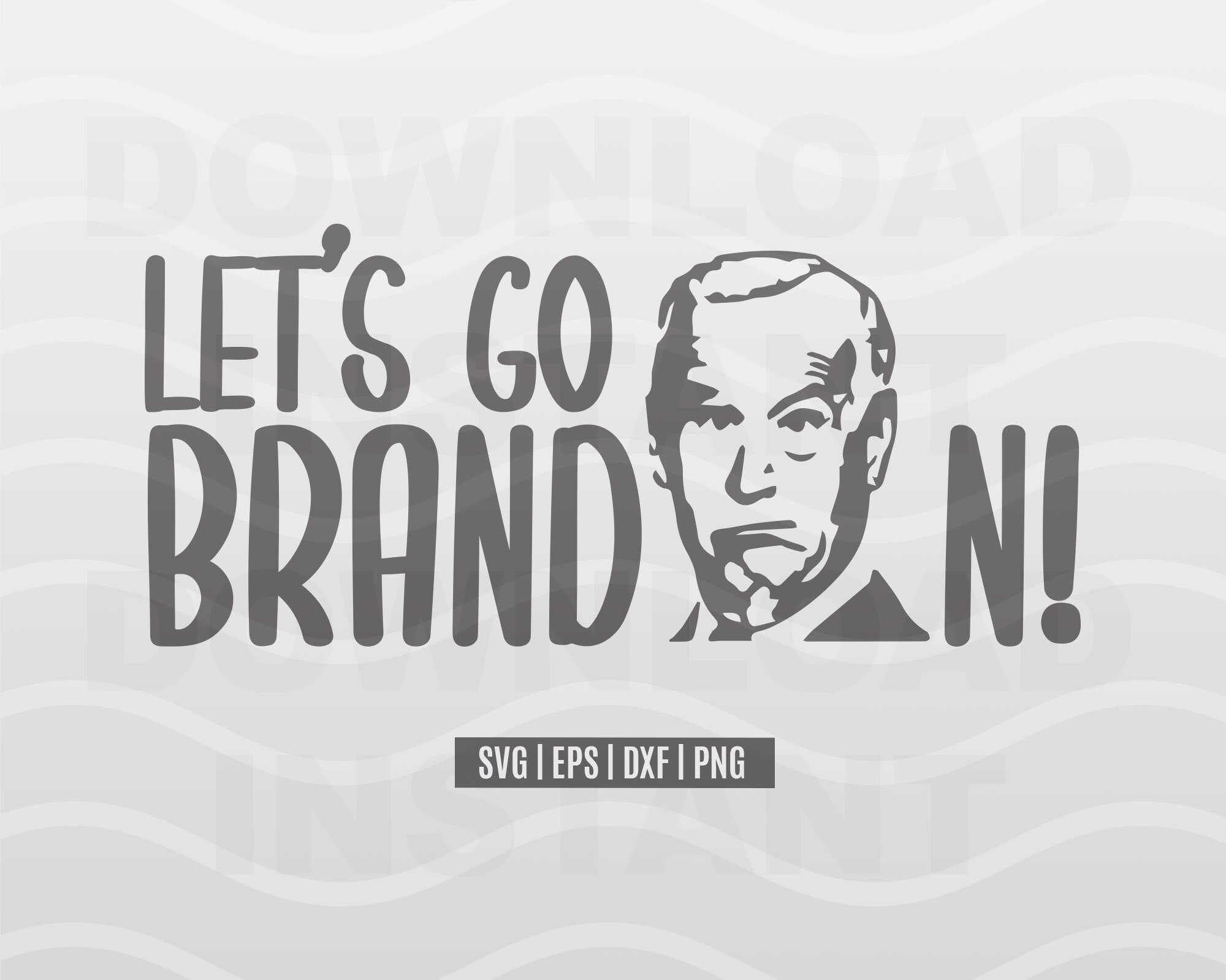 Lets Go Brandon SVG Anti Joe Biden Xmas Let's Go - Etsy