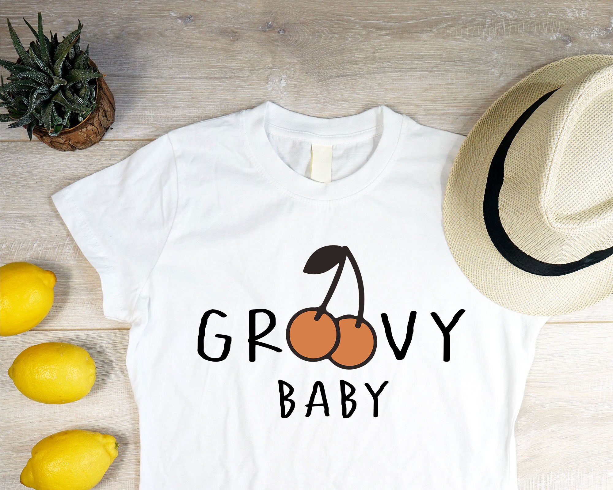 Groovy Baby SVG Groovy T-shirt SVG Vintage T-shirt SVG | Etsy