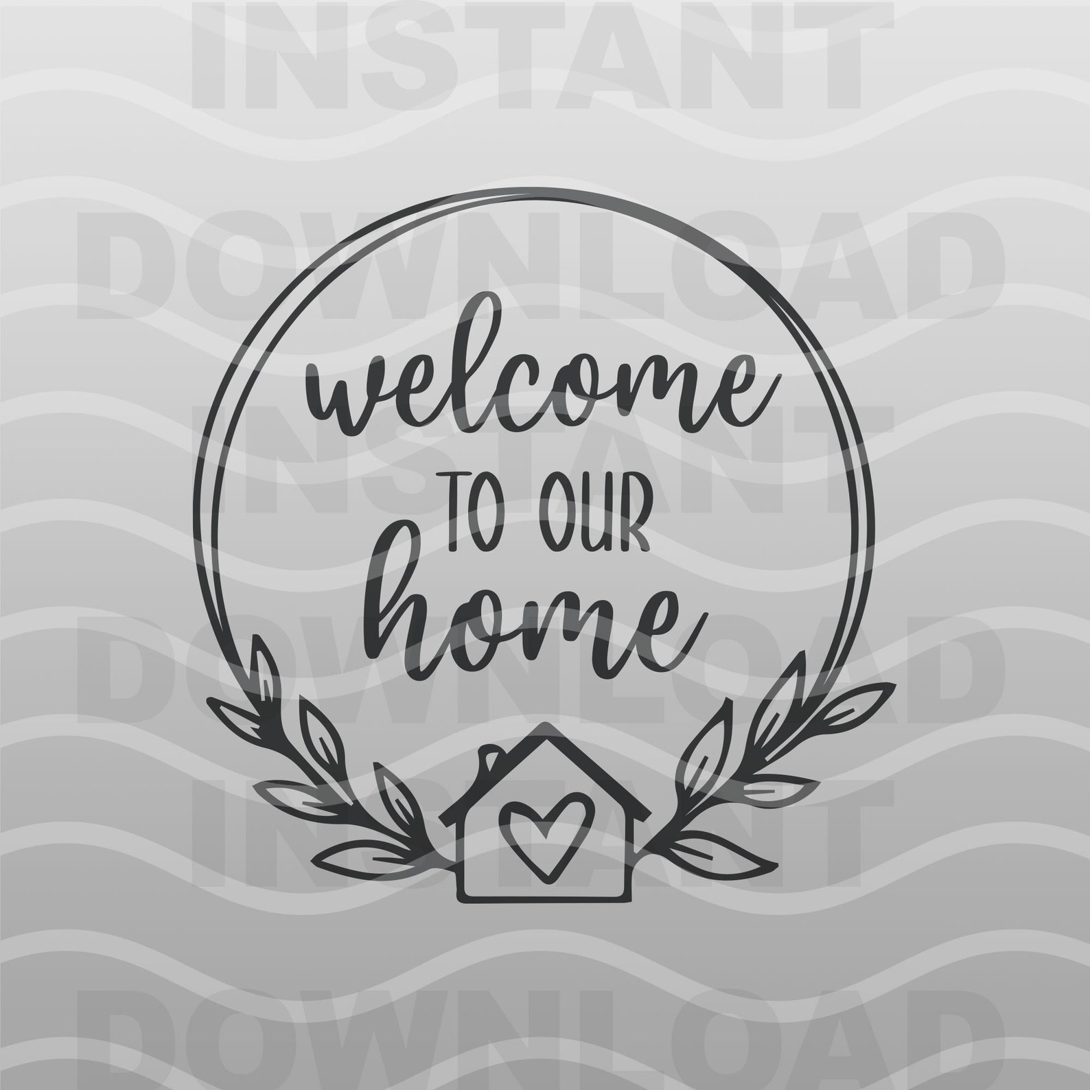 Welcome Home Svg Home Sign Svg Hello Svg porch Sign Svg - Etsy