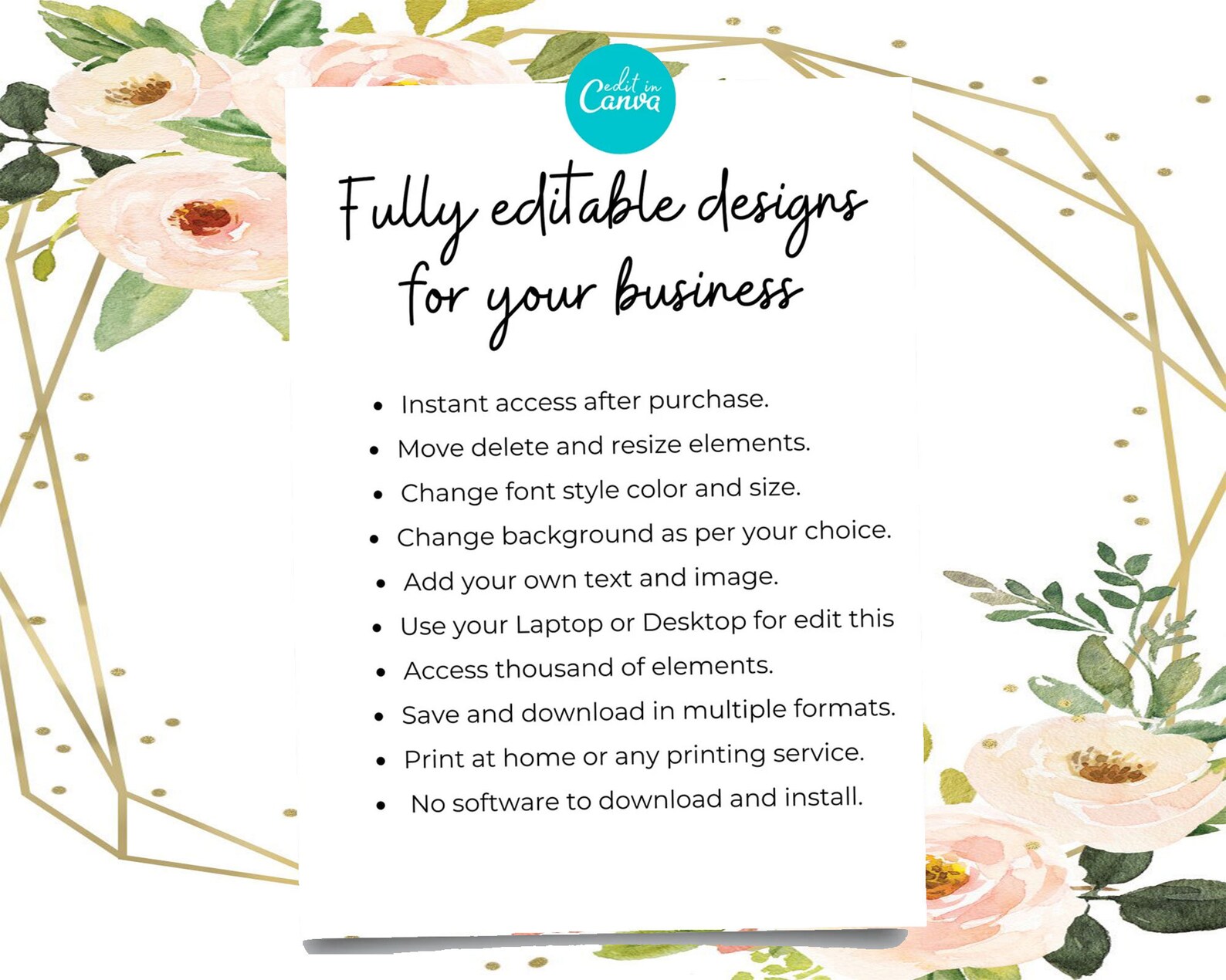 Thank You Card Template Thank You Cards Etsy Printable Thank - Etsy