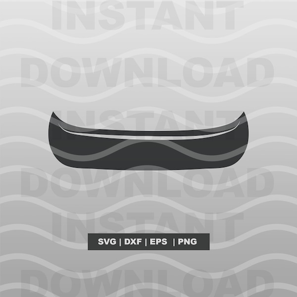 Canoe Svg - Etsy