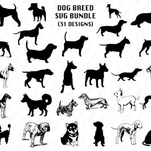 Dog Breed SVG Bundle, Terrier SVG File for Cricut, Eps Dxf Png - Etsy