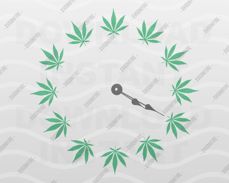 420 Clock SVG Weed Smoker Its Marijuana Clipart Silhouette - Etsy Ireland