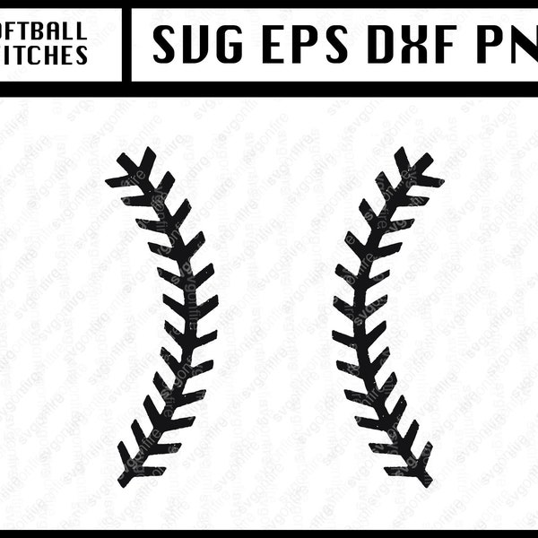 Softball Stitches - Etsy