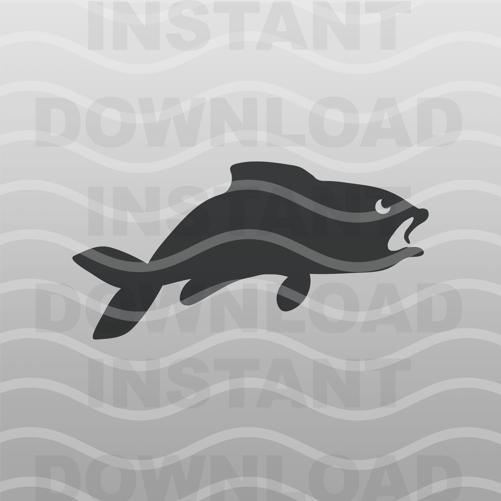 Sport Fishing SVG Go Fishing Silhouette Angling Fisher - Etsy