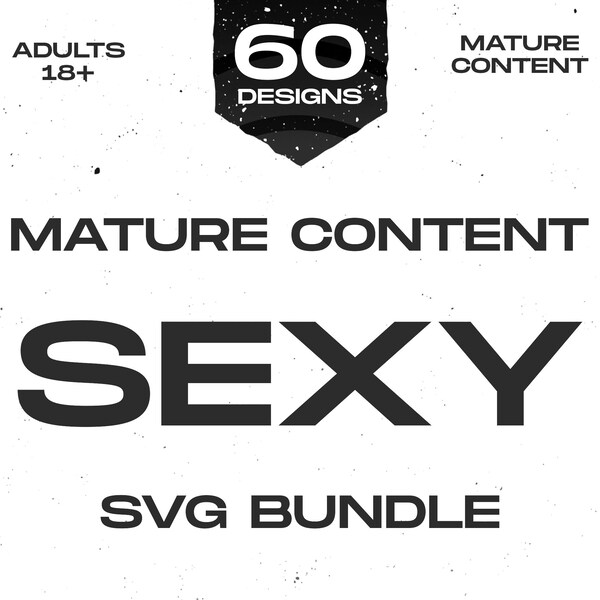 Adult Content Svg - Etsy