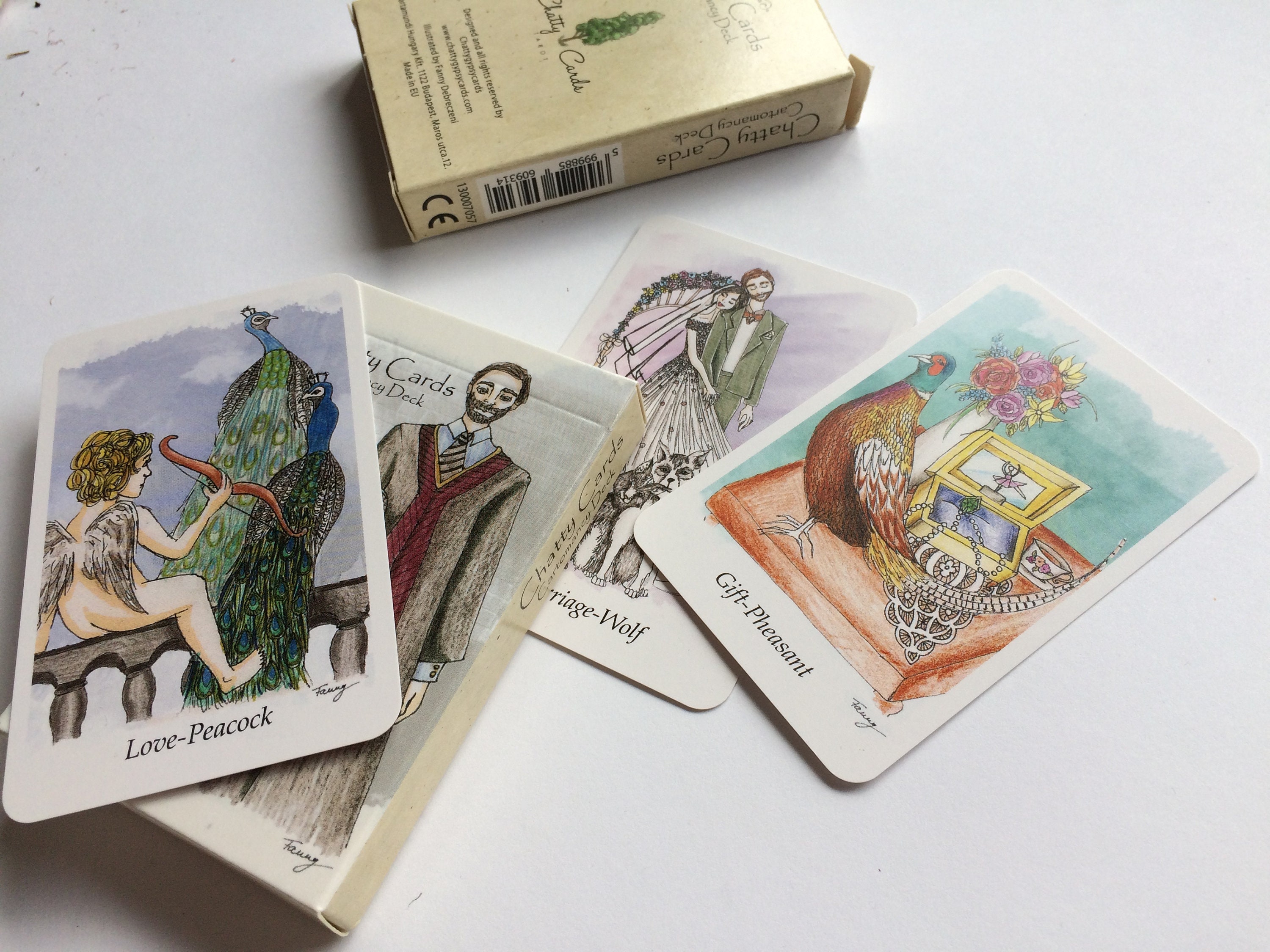 Gypsy Oracle Cards, Cartomancy Deck - Etsy