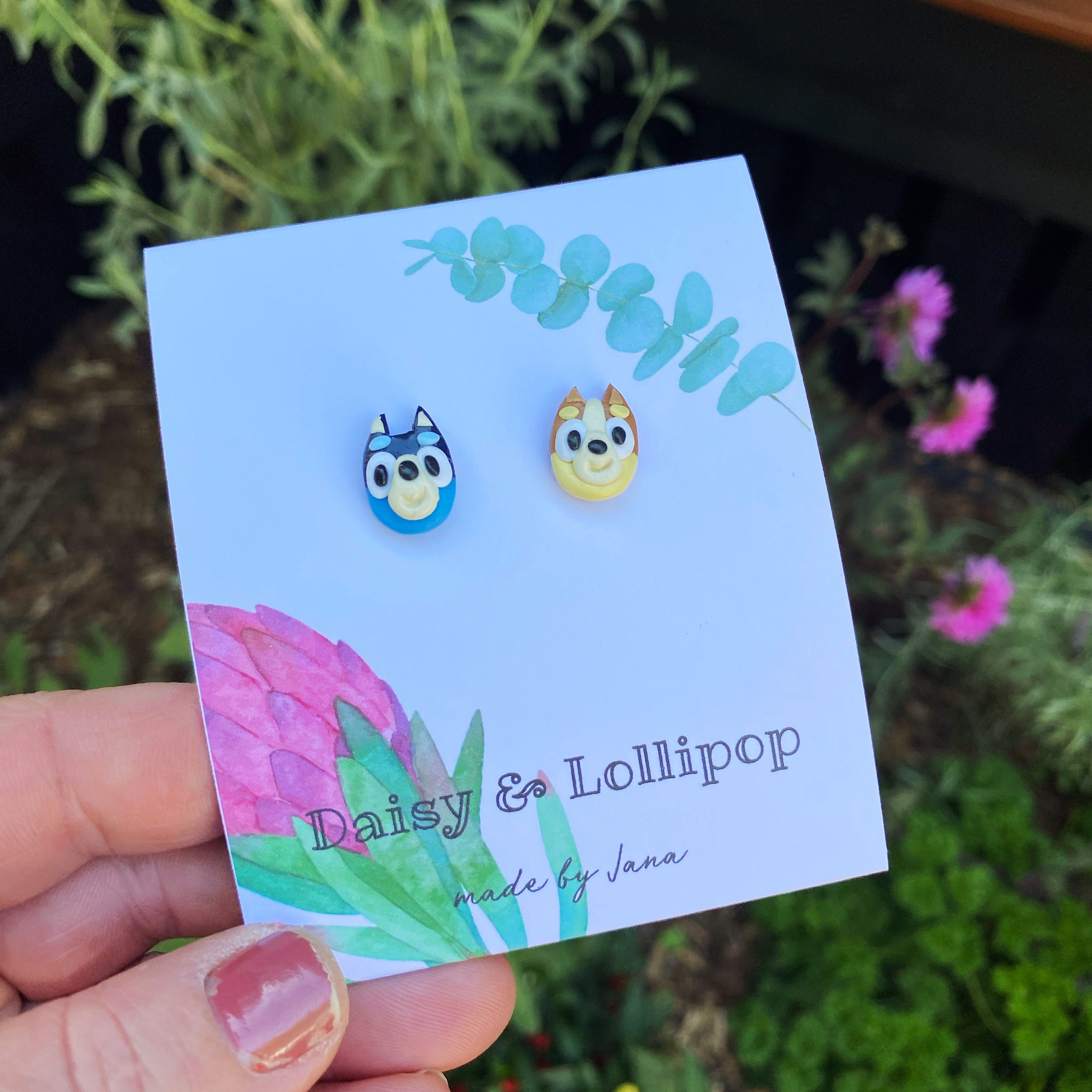 Polymer Clay Bluey & Bingo Inspired Blue Heeler Puppy - Etsy