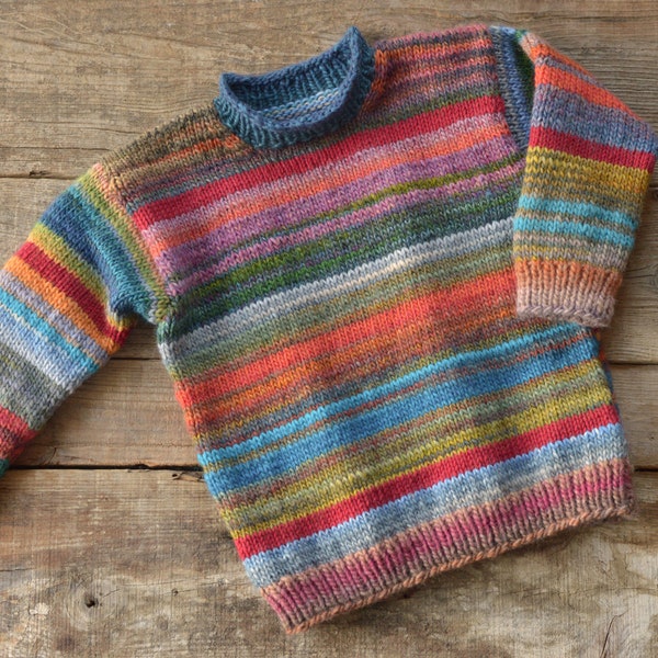 Colorful Sweaters - Etsy