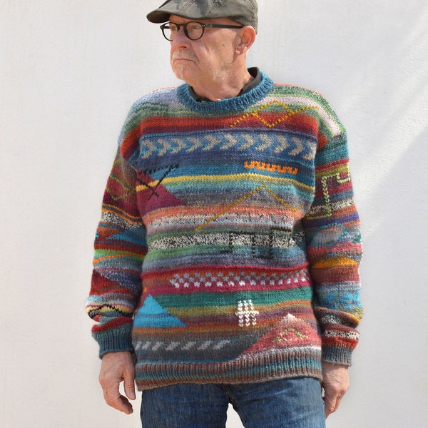 Sweater Patchwork - Etsy