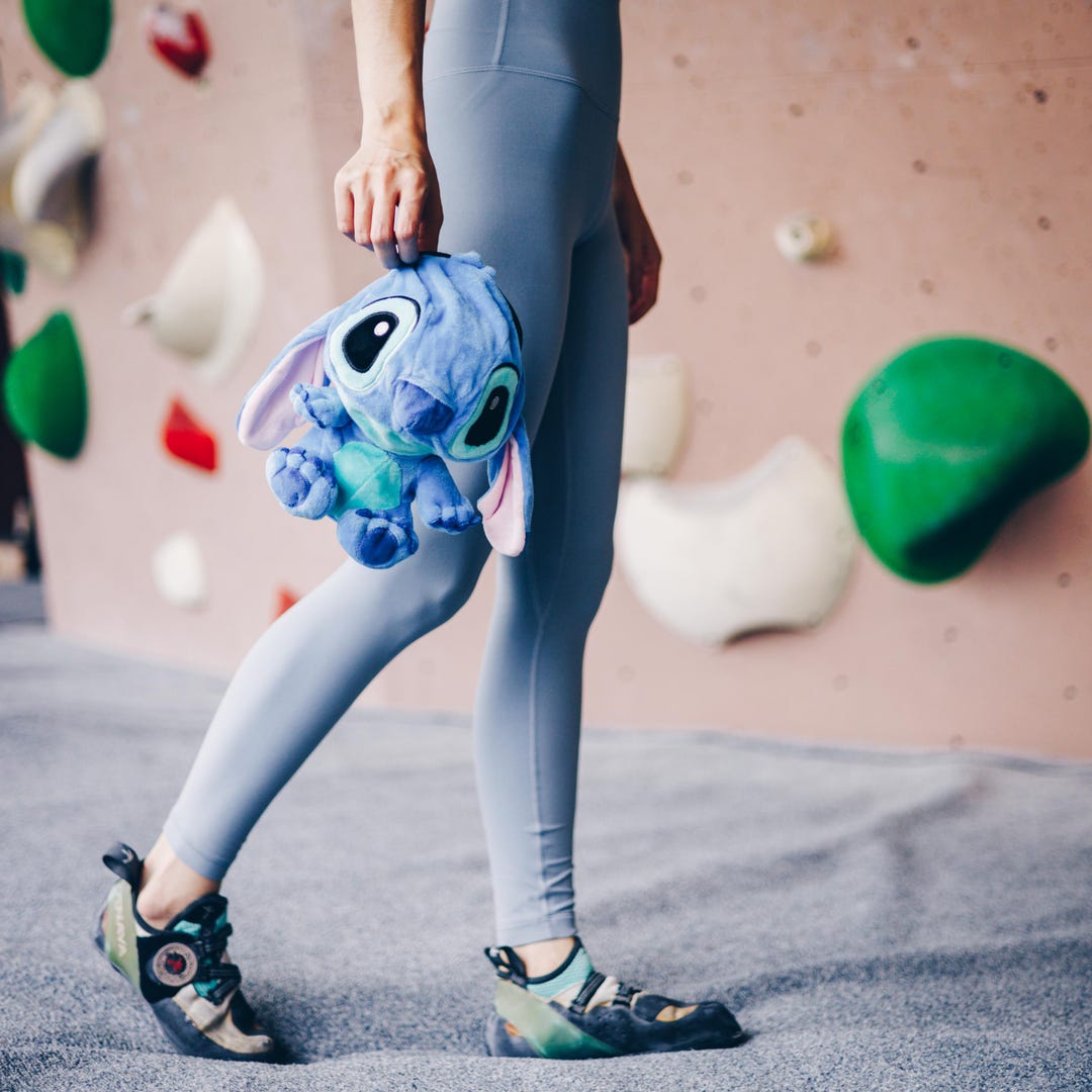 Stitch Plush Chalk Bag, Unique Rock Climbing Accessory, Cute Gift for ...