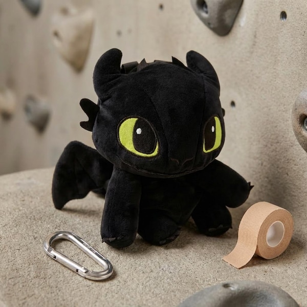 Toothless Bag Plush - Etsy UK