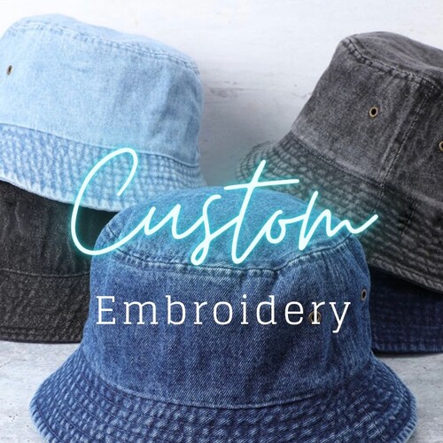 Custom Bucket Hats - Etsy