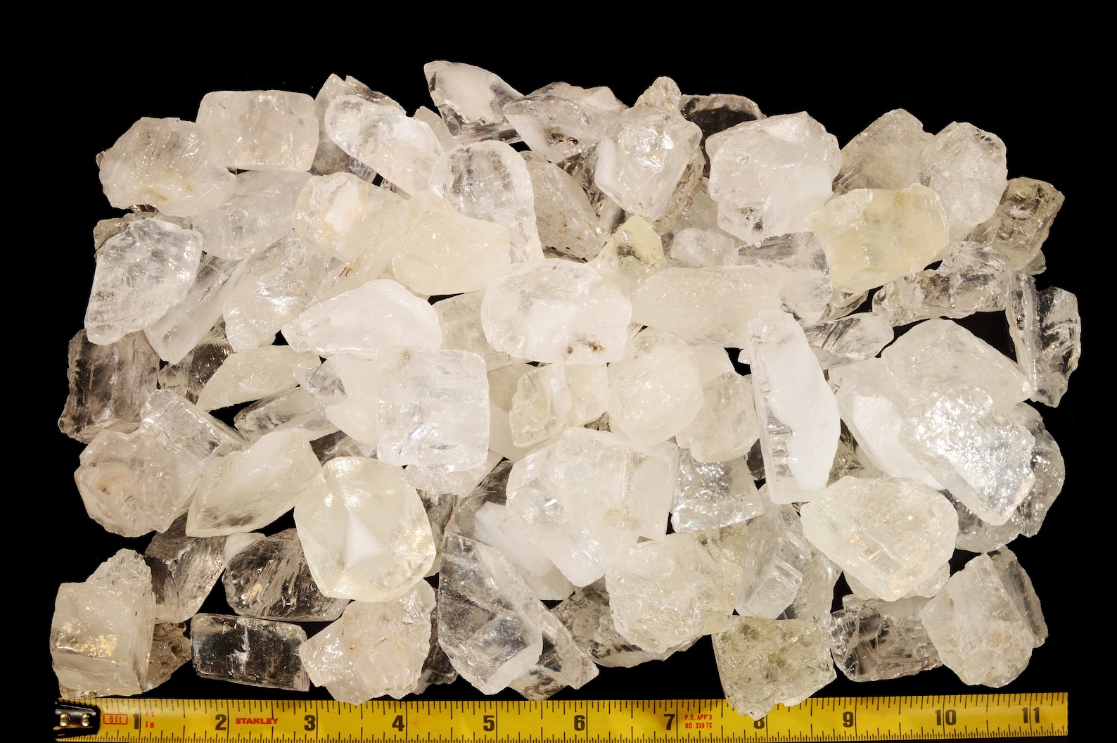 ICE CALCITE 1" 2 Pieces Crystal Large Raw Rocks and Minerals Crown ...