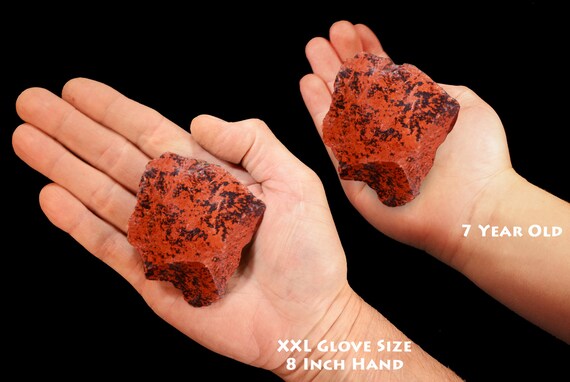 Orange Obsidian Rock
