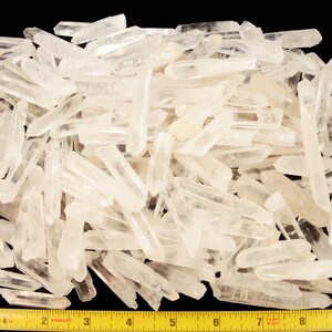 QUARTZ Crystal 1 1/2 Set of 4 Points Raw Rocks Minerals All Chakra ...