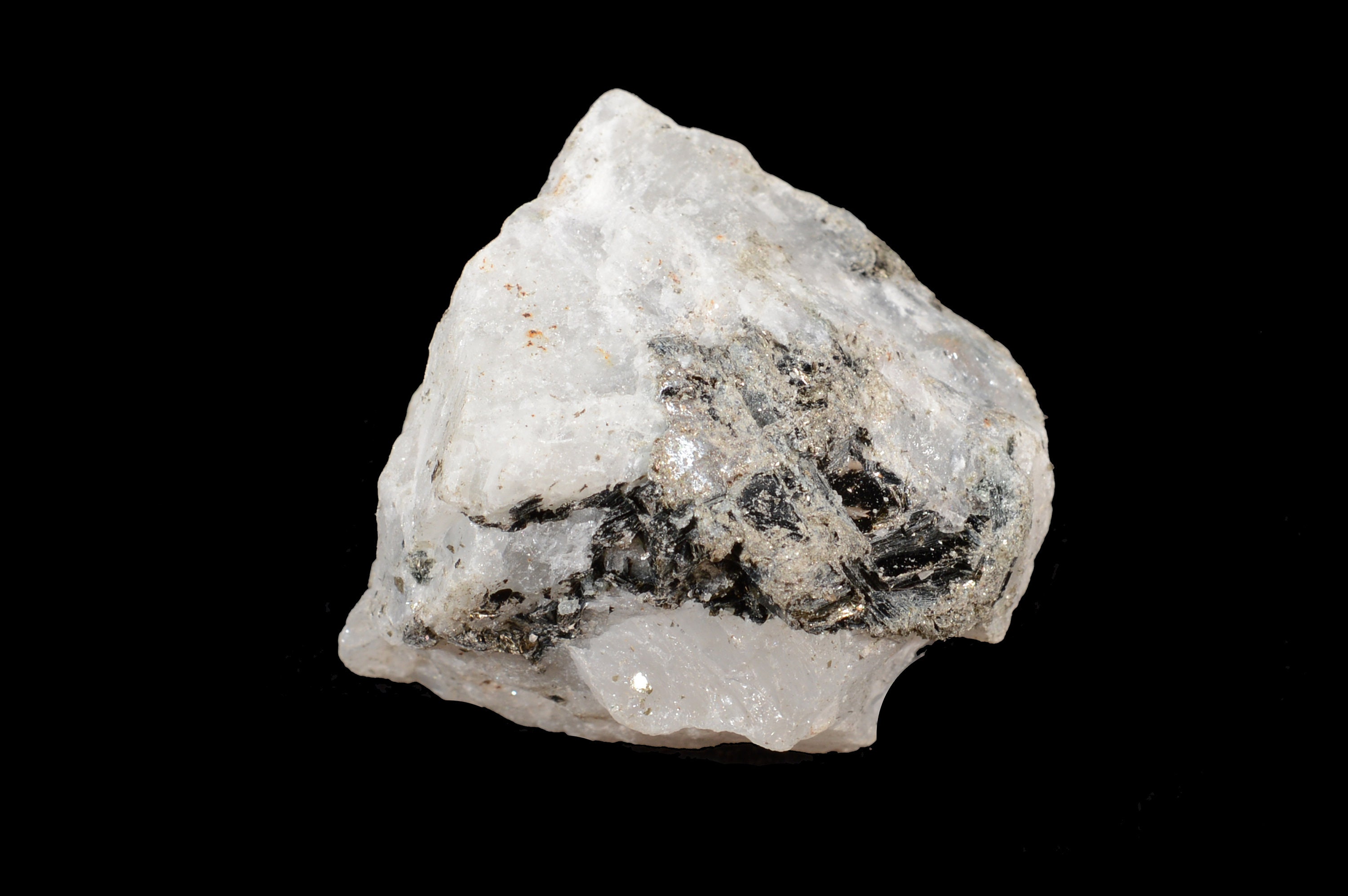 MOONSTONE & MICA 1 1/2" 2 Pieces 2-3 Oz Crown Chakra Rocks and Mineral ...