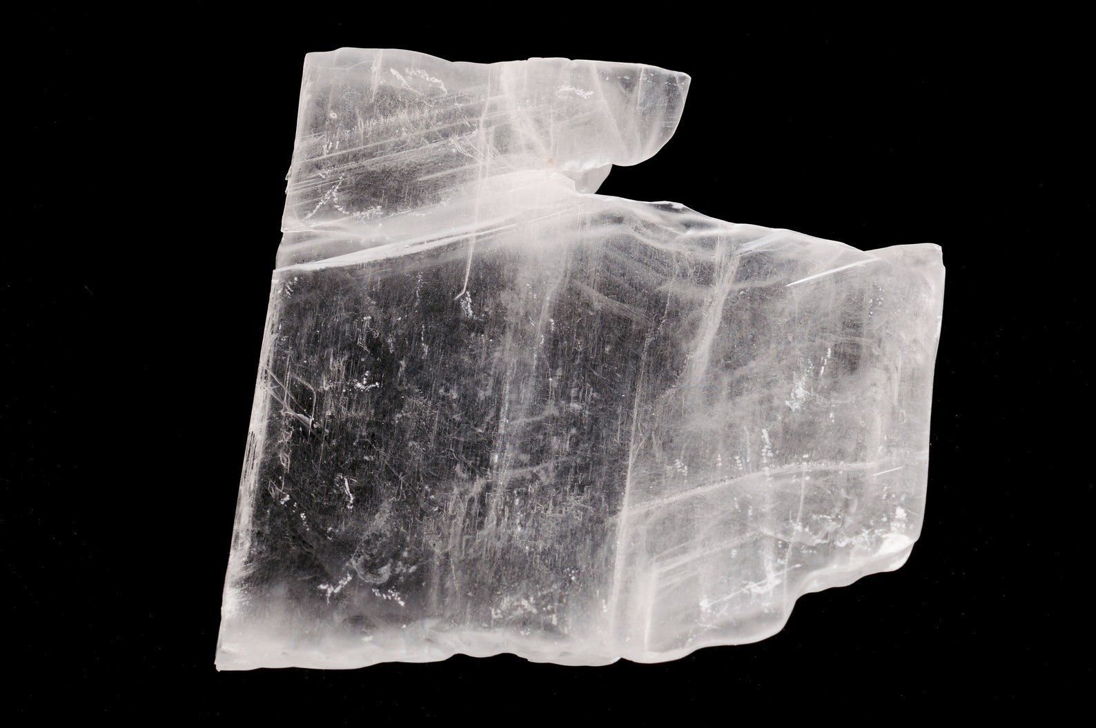 CLEAR SELENITE Slab 68 1 Lb 1 1/2 Lb Real - Etsy