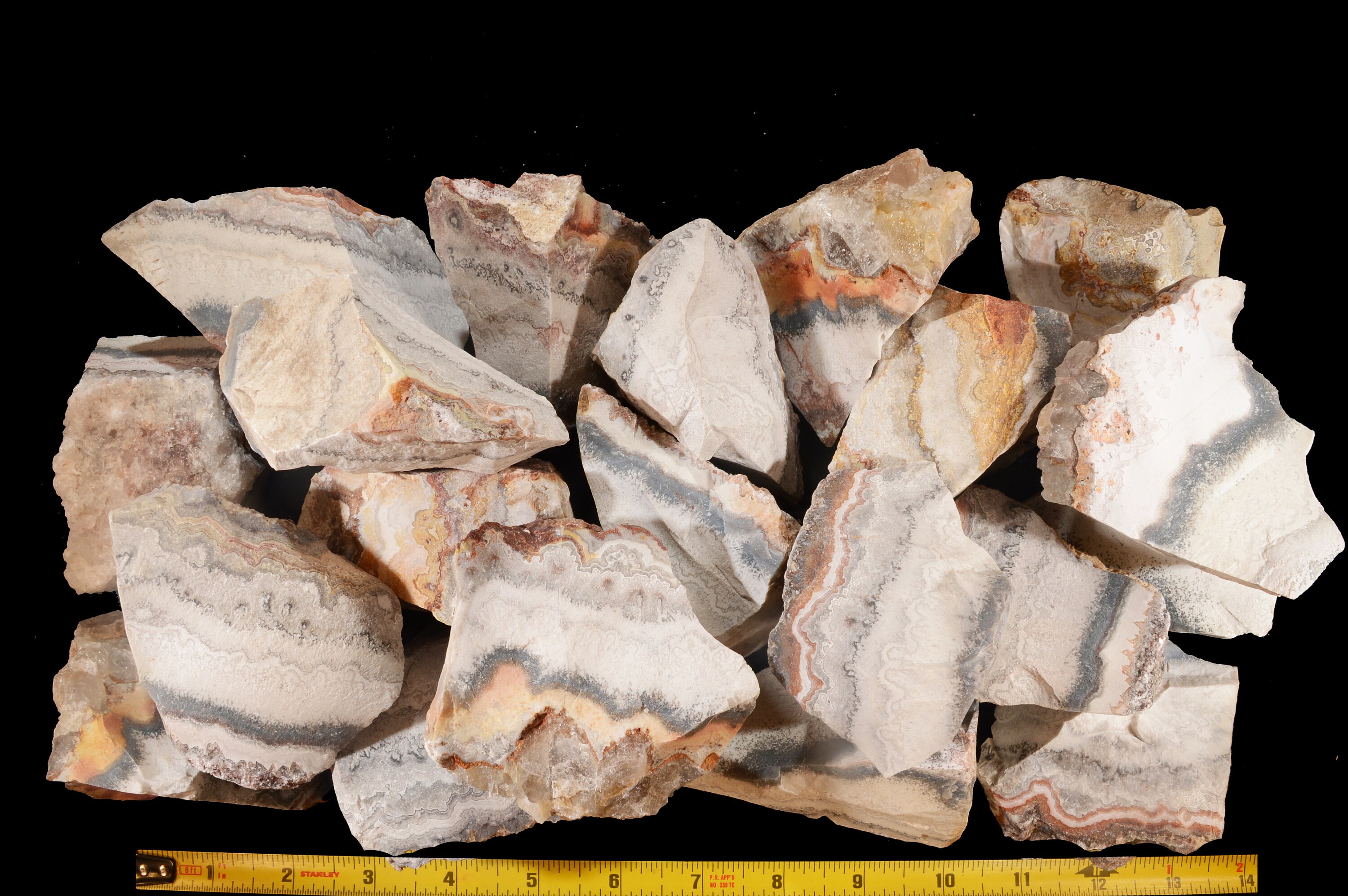 Crazy Lace Agate 3 1/2 8-12 Oz Laidary Rough Rocks and | Etsy