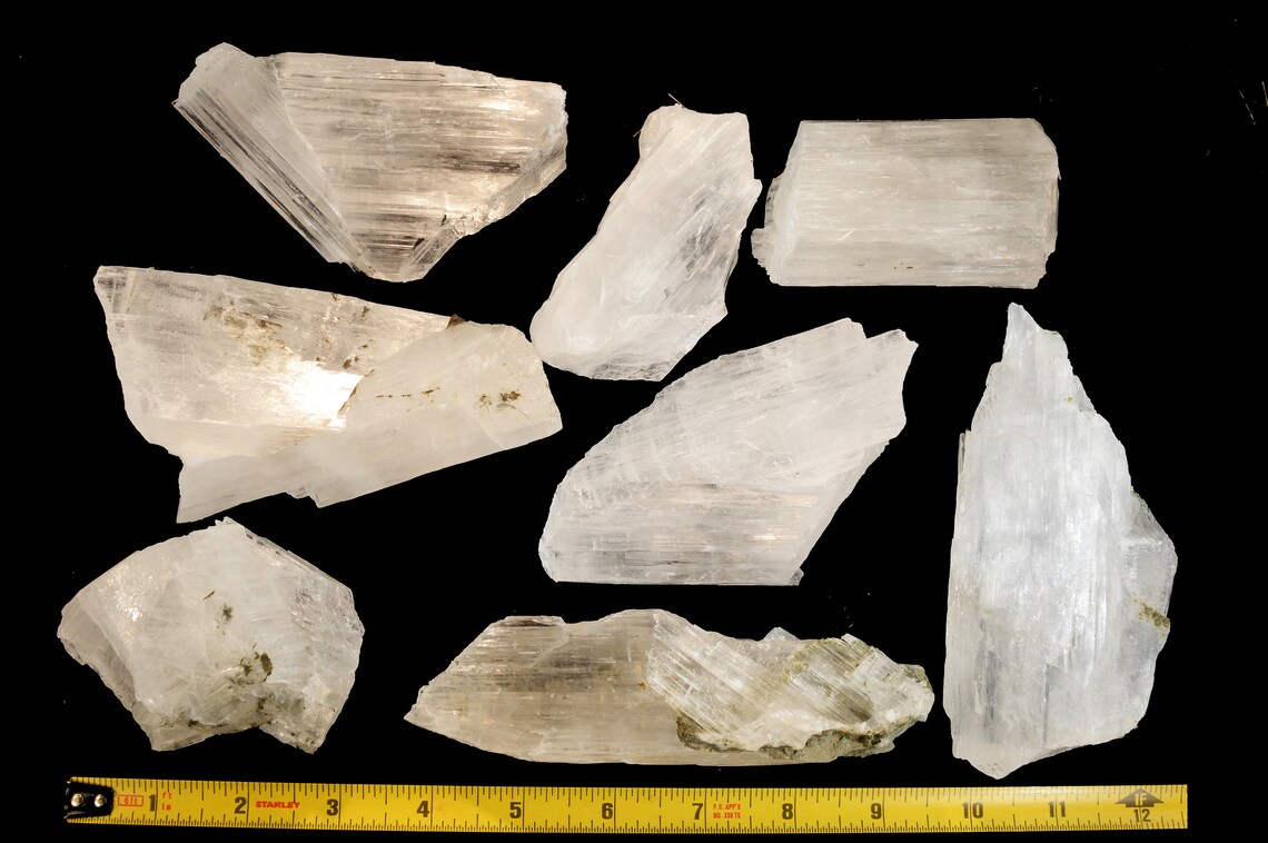 KERNITE Crystal 4" 8-12 Oz Raw Rocks and Minerals Crown Chakra Healing ...