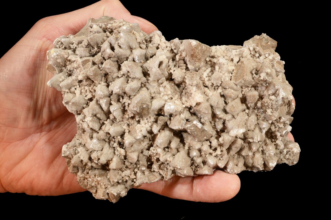 DOGTOOTH CALCITE 5" X 4" 1 Lb 15 Oz (sku 09) Polished Rocks Minerals ...