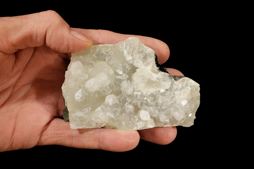 Stilbite Apophyllite Crystal Cluster 4" X 2 1/2" 10 Oz (SKU 24) Raw ...