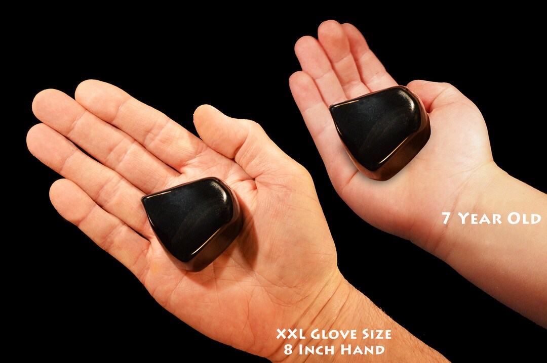 BLACK OBSIDIAN 2" 2-3 Oz Tumbled Polished Extra Large Rocks and ...