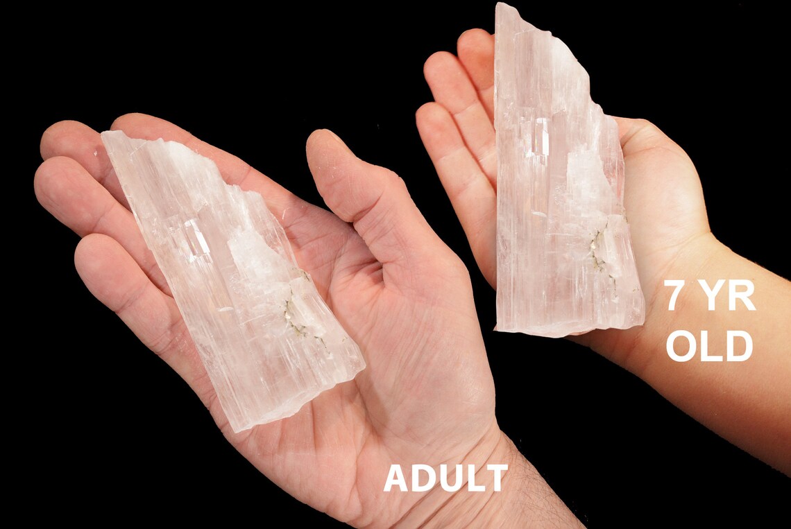 KERNITE Crystal 4" 8-12 Oz Raw Rocks and Minerals Crown Chakra Healing ...