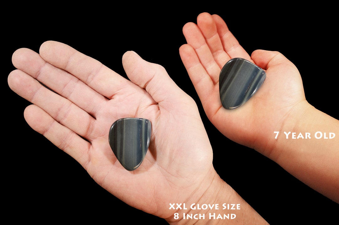 GRÜN-BLAUER PLATIN-Obsidian 1,5 cm, getrommelt, poliert, Mineral ...