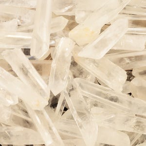 QUARTZ Crystal 1 1/2 Set of 4 Points Raw Rocks Minerals All Chakra ...