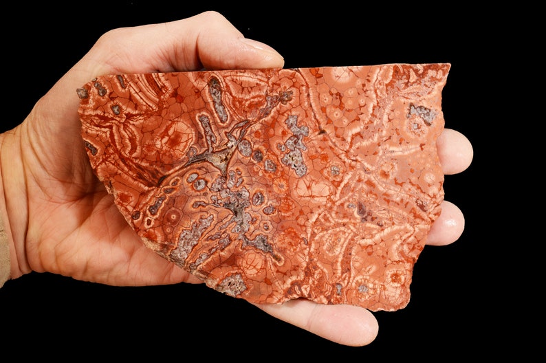 Rocks & Geodes Home Décor SKU 02 Lapidary Slab Cabbing Slice Cabochon ...