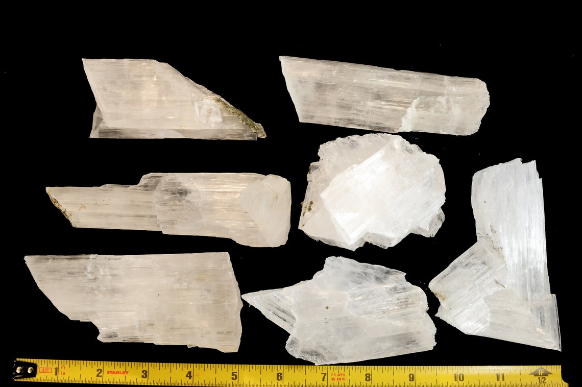KERNITE Crystal 4" 8-12 Oz Raw Rocks and Minerals Crown Chakra Healing ...