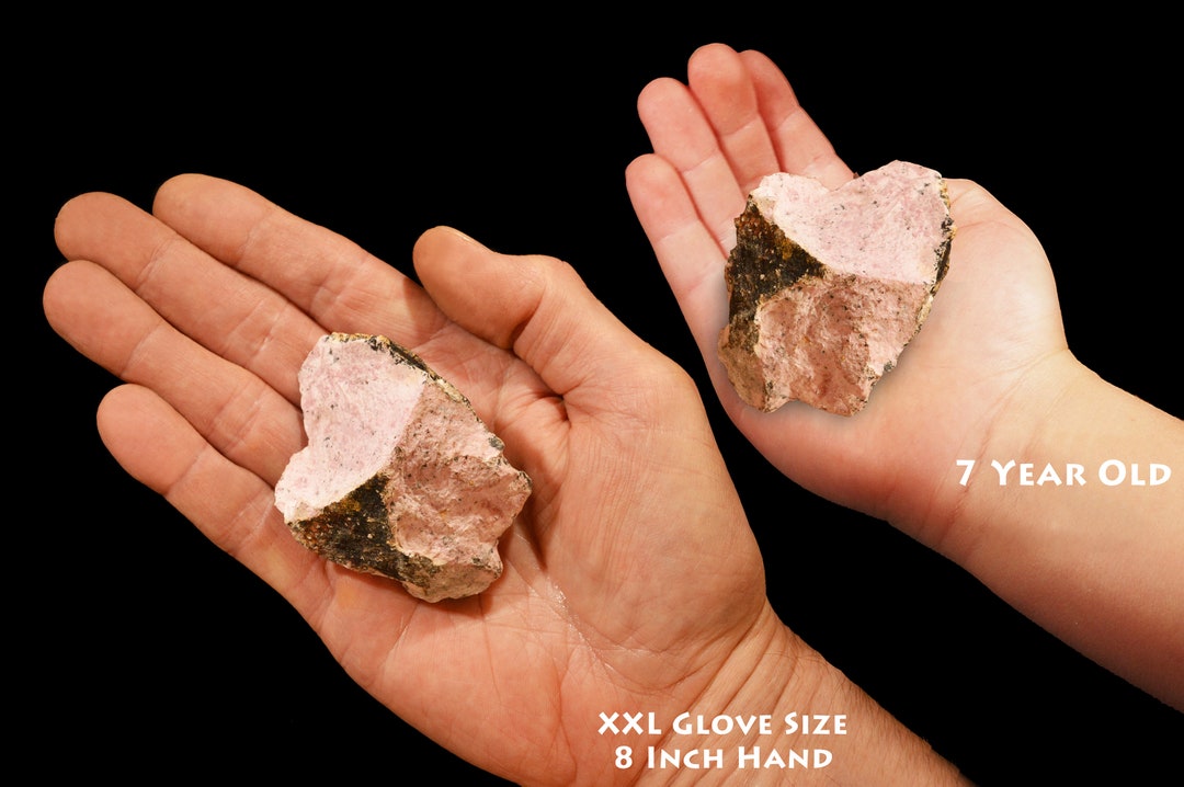 RHODONITE 2 1/2" 4-7 Oz A Grade Raw Lapidary Rock Mineral Specimen ...