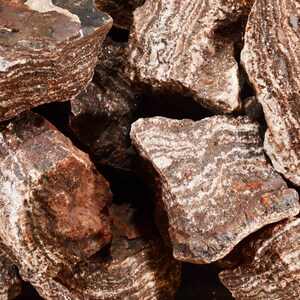 BANDED ONYX 3" 8-12 Oz Rough Rock Mineral Specimen Raw Root Chakra ...