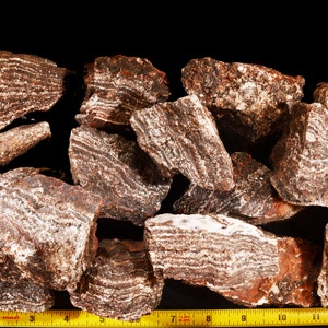 BANDED ONYX 3" 8-12 Oz Rough Rock Mineral Specimen Raw Root Chakra ...