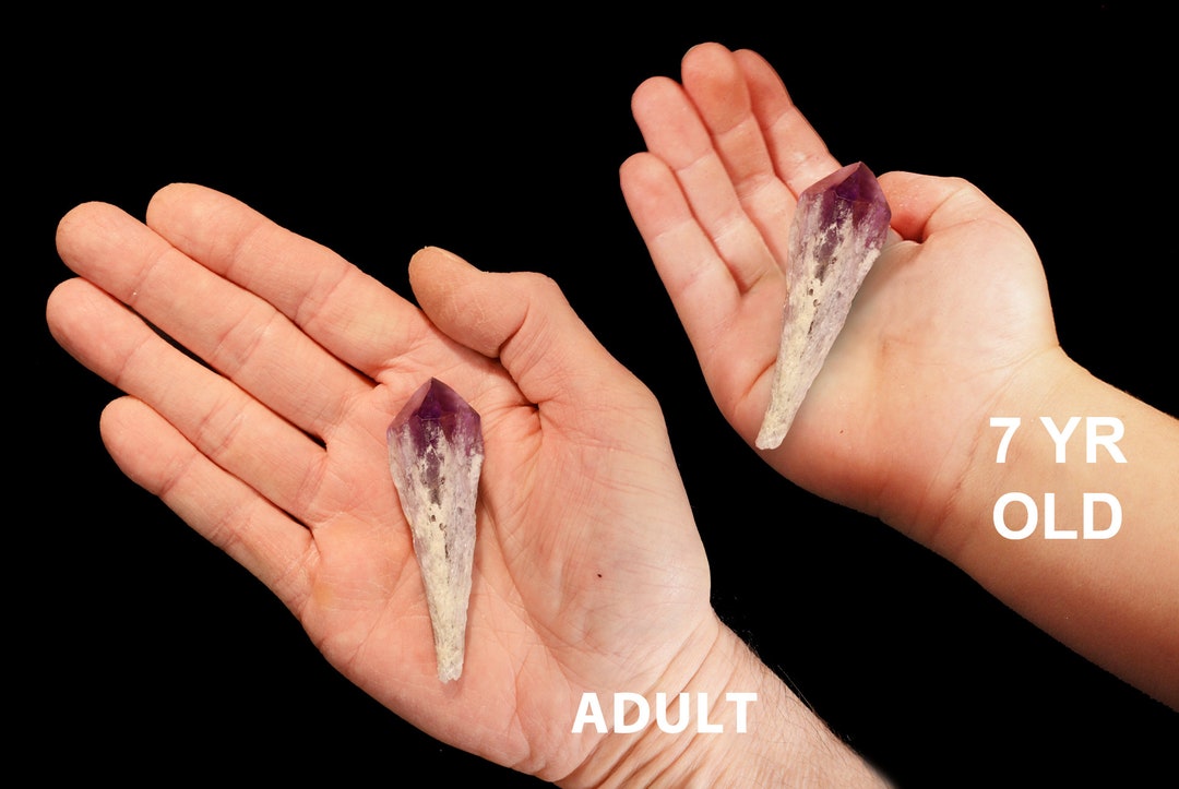 AMETHYST Crystal 3" Dragon Tooth Tower Raw Rocks and Minerals Crown ...