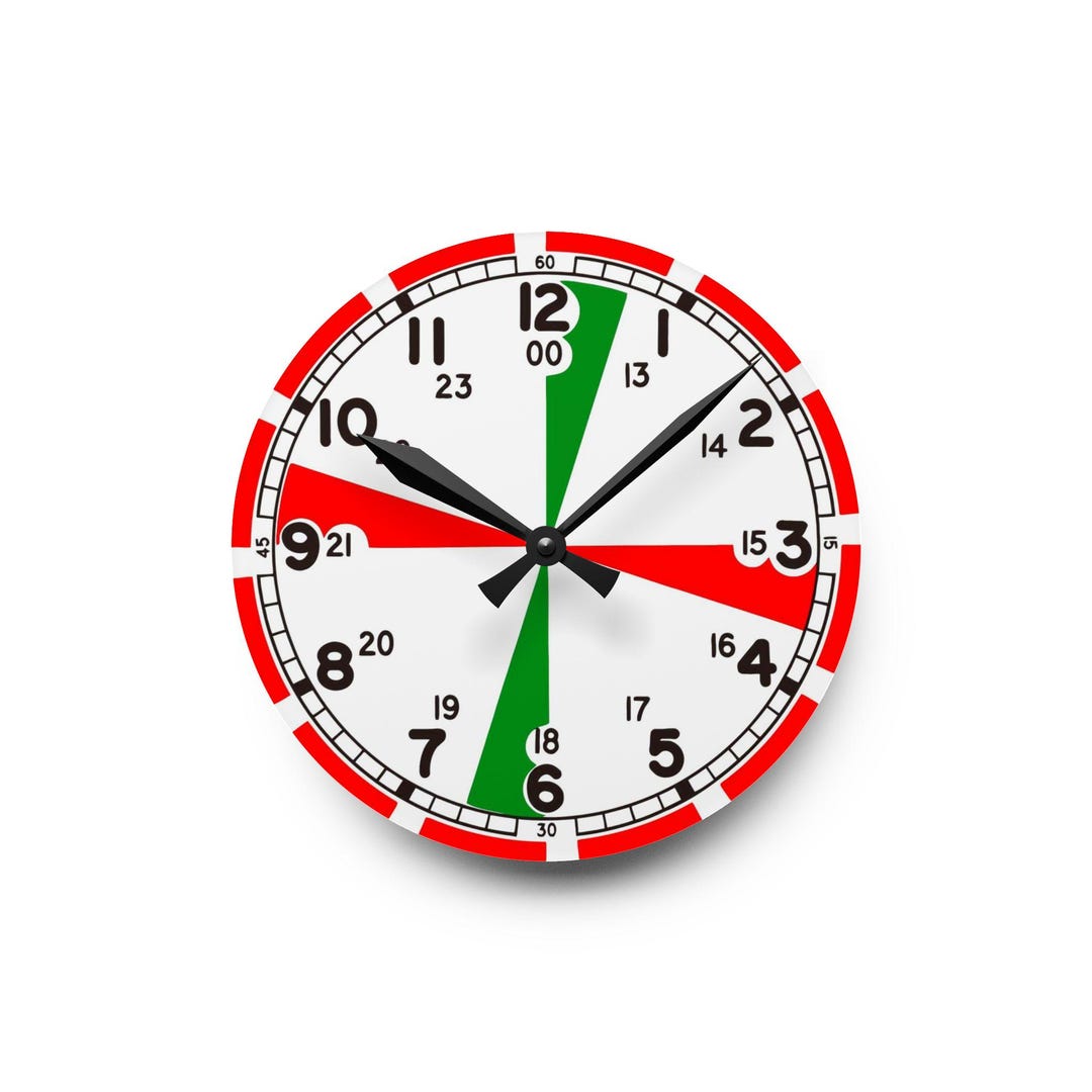 Vintage Ship Radio Room Wall Clock With Emergency Silence Period ...