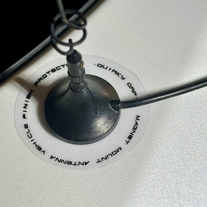 Magnet Mount Antenna Vehicle Finish Protector by Quirkyqrp Ham Radio - Etsy