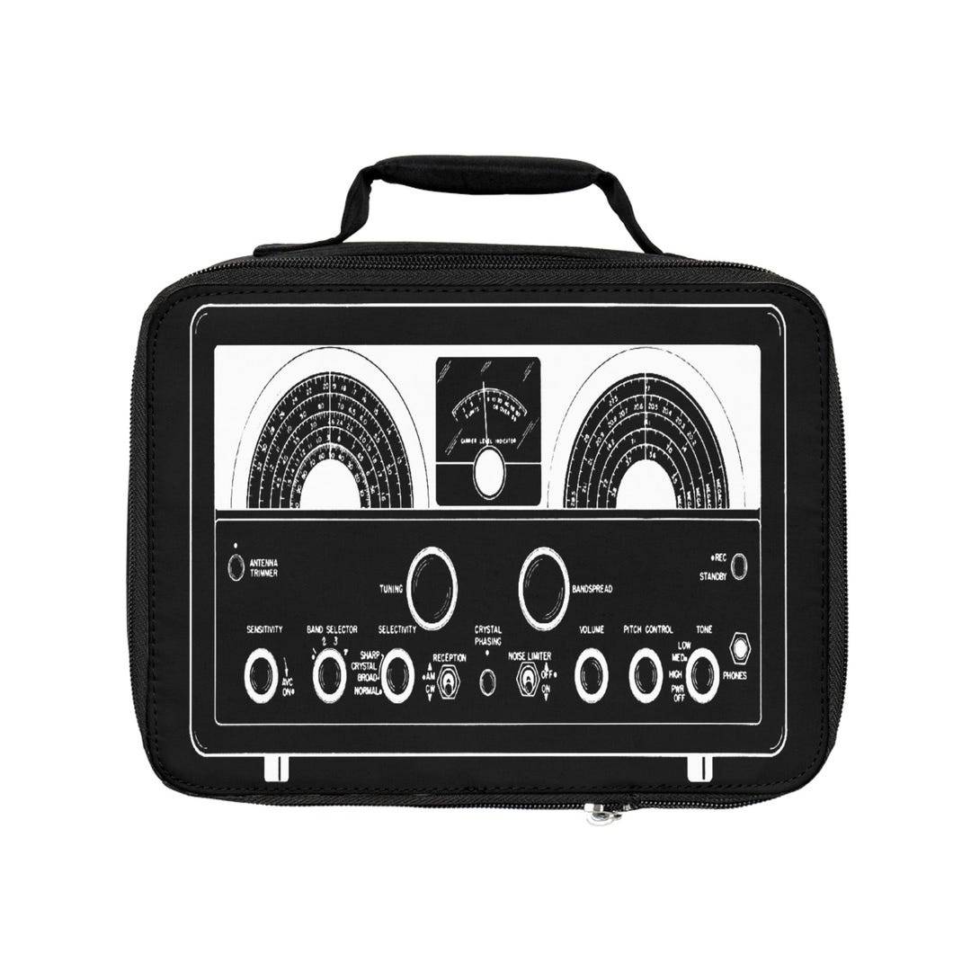 Retro Ham Radio Bag, Padded QRP Transceiver Case - Etsy