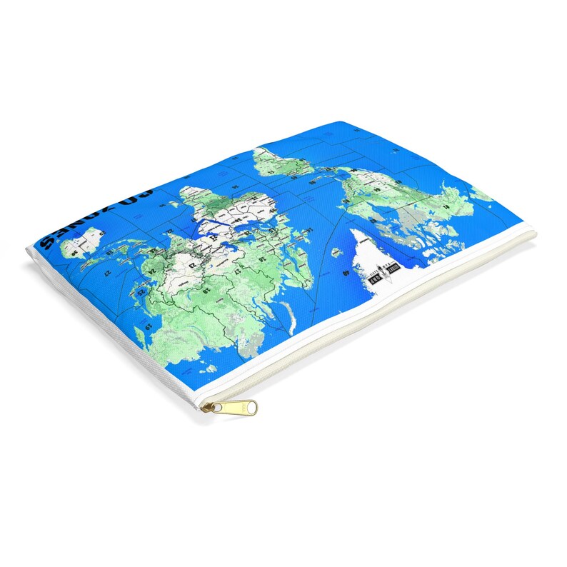 POTA Pouch. CQ & ITU Zone Maps - Etsy