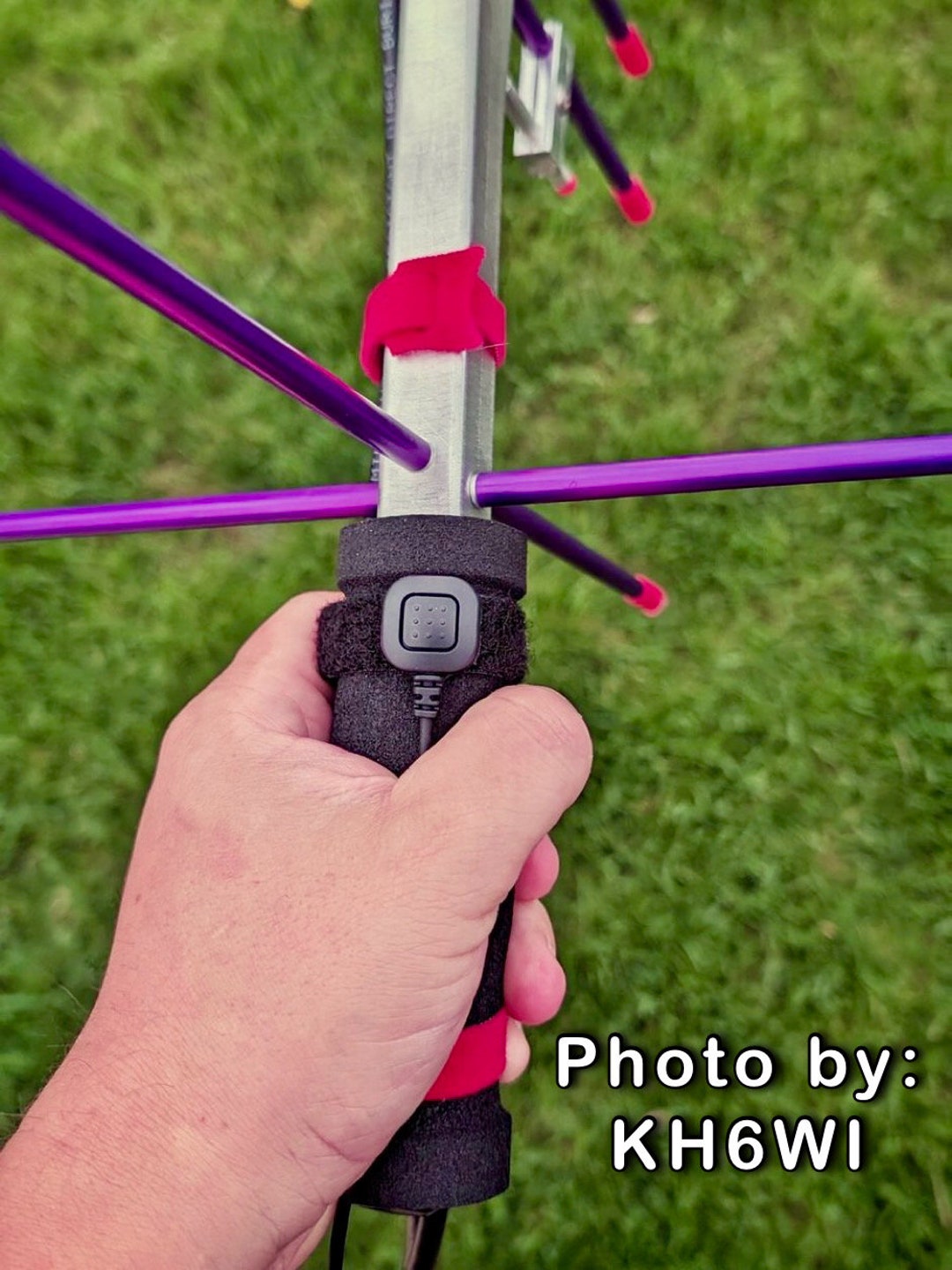 Satcom Remote PTT Button / Finger Morse CW Straight Key. for Ham Radio Operators Who Enjoy ...