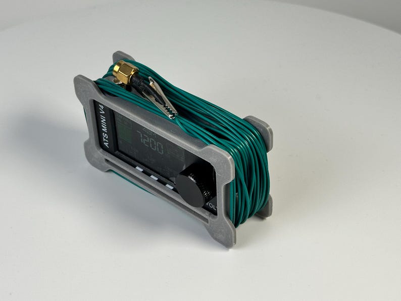 ATS Mini Protective Case Antenna Winder Audio Reflector AMNVOLT Si4732 ...